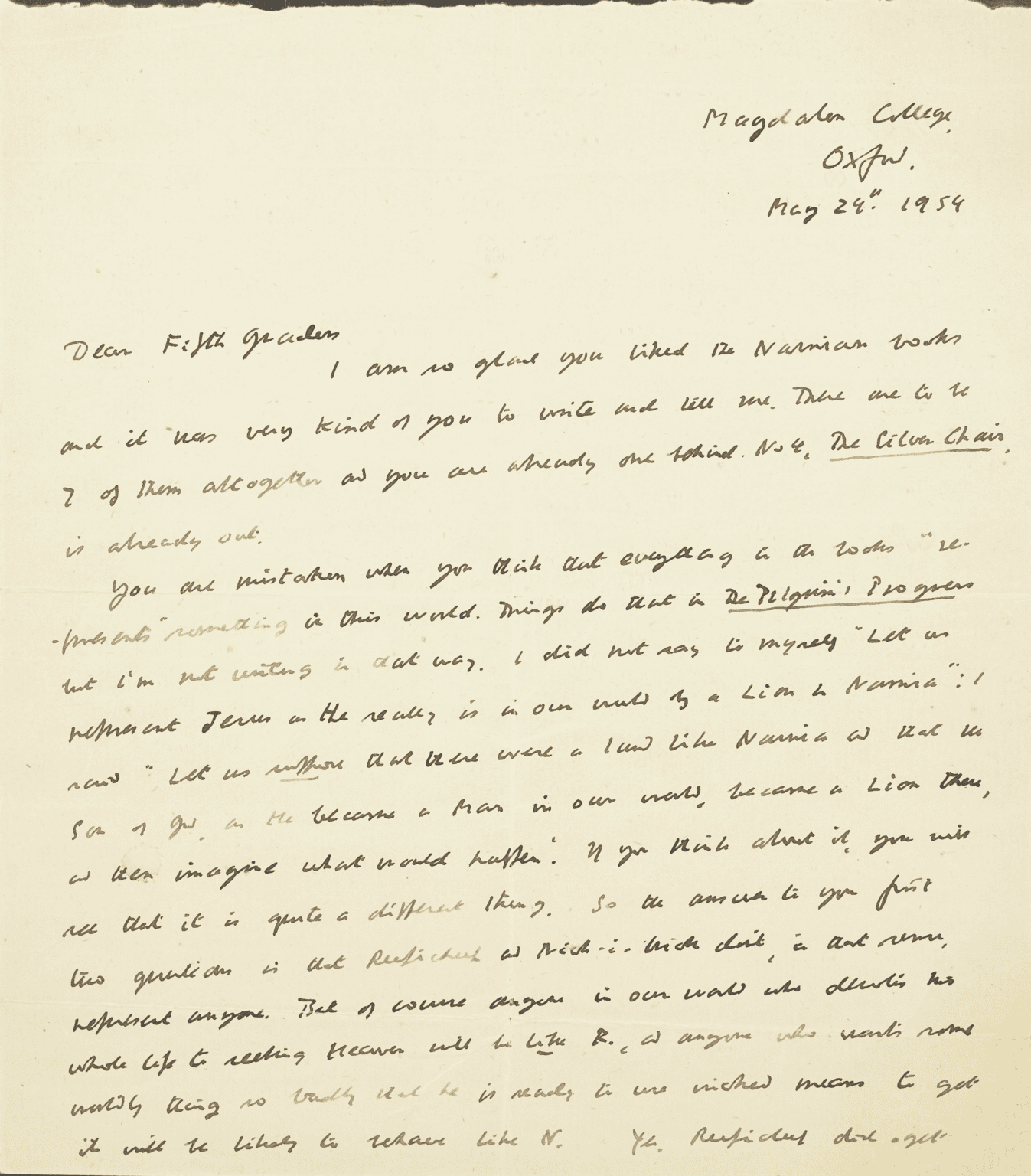 Narnia - CS Lewis words and worlds