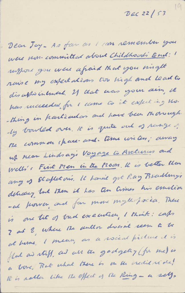Joy Davidman - CS Lewis words and worlds