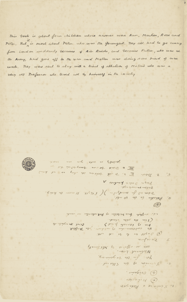 Narnia - CS Lewis words and worlds