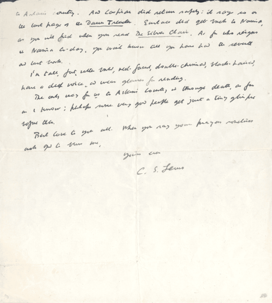 Narnia - CS Lewis words and worlds